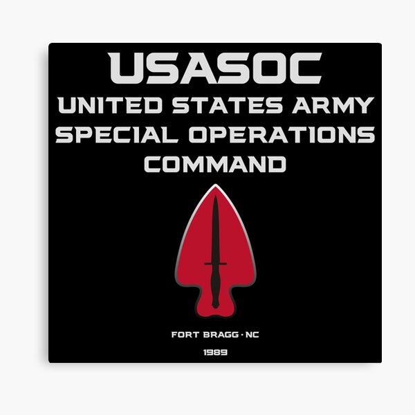 "USASOC United States Army Special Operations Command USA Army #1907 ...