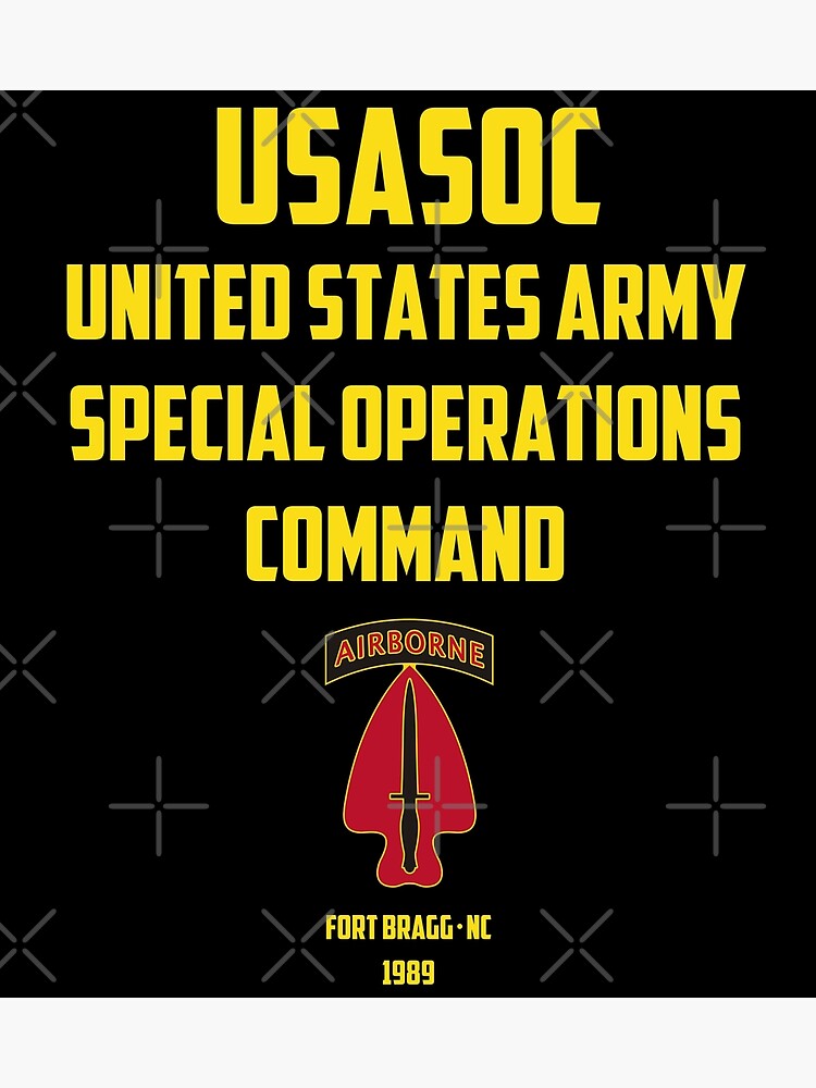 "USASOC United States Army Special Operations Command USA Army #1905 ...