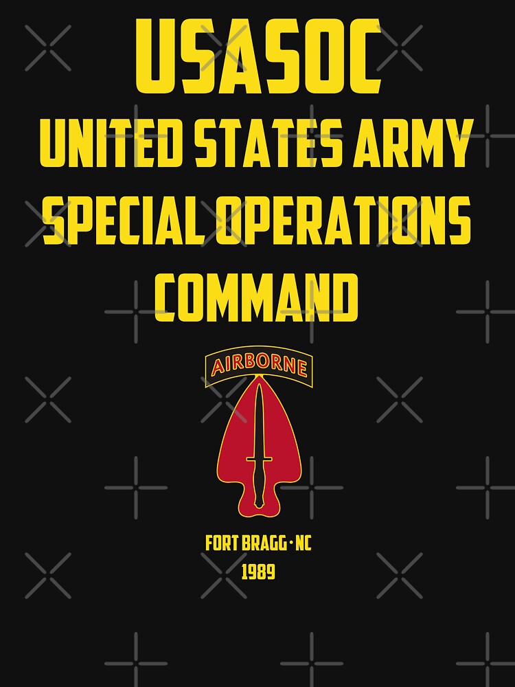 "USASOC United States Army Special Operations Command USA Army #1905" T ...