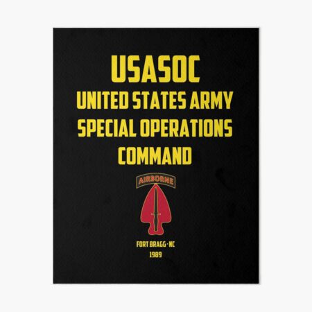 "USASOC United States Army Special Operations Command USA Army #1905 ...