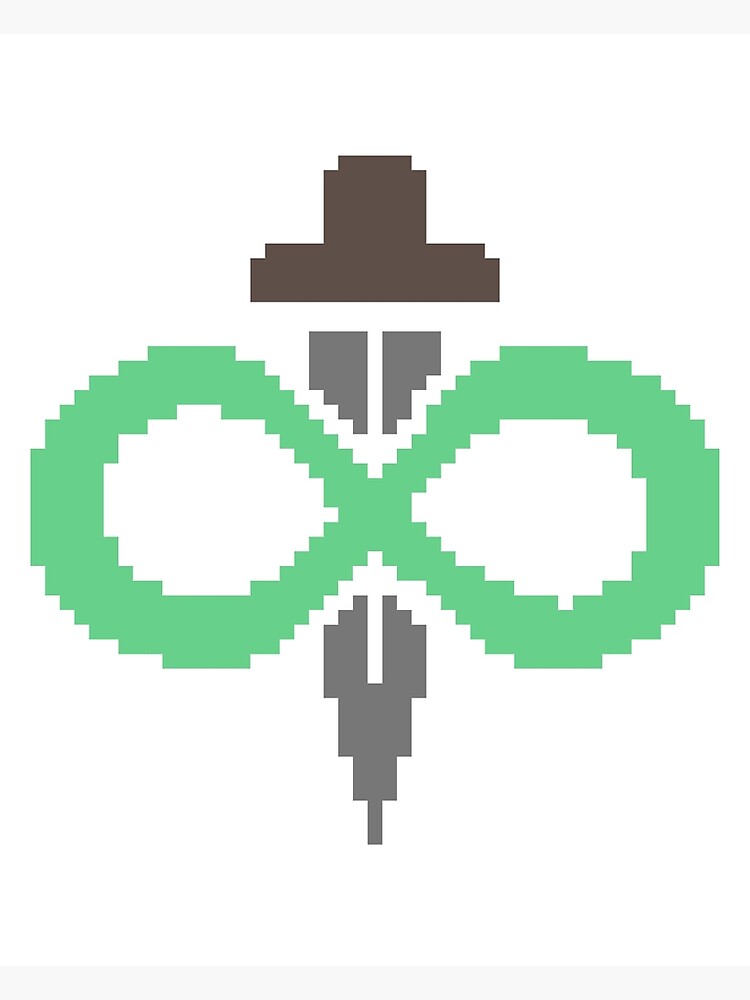 "Inscryption Many Lives Sigil" Poster for Sale by Nixx Riken | Redbubble