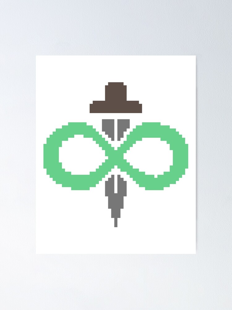 "Inscryption Many Lives Sigil" Poster for Sale by Nixx Riken | Redbubble