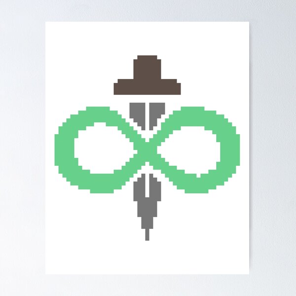 "Inscryption Many Lives Sigil" Poster for Sale by Nixx Riken | Redbubble