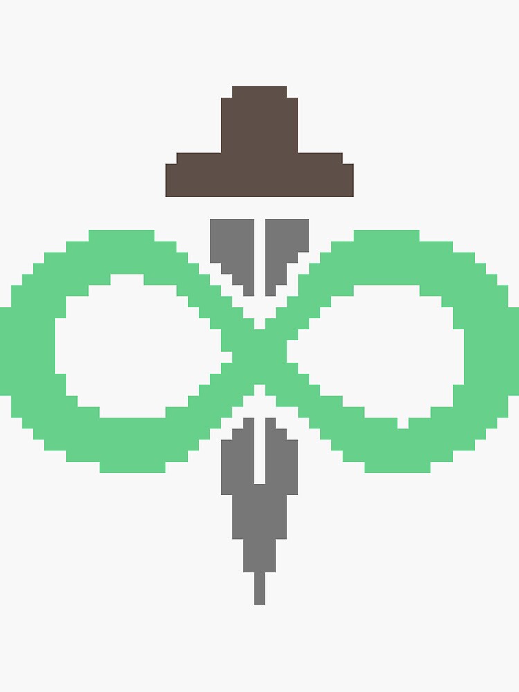 "Inscryption Many Lives Sigil" Sticker for Sale by Nixx Riken | Redbubble