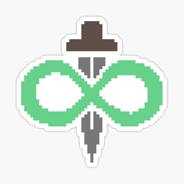 "Inscryption Many Lives Sigil" Sticker for Sale by Nixx Riken | Redbubble