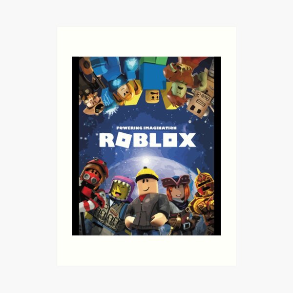 "roblox game " Art Print for Sale by DarrianMyDe | Redbubble