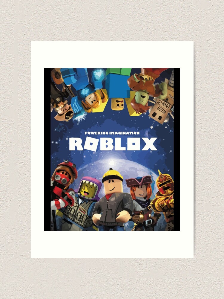 "roblox game " Art Print for Sale by DarrianMyDe | Redbubble