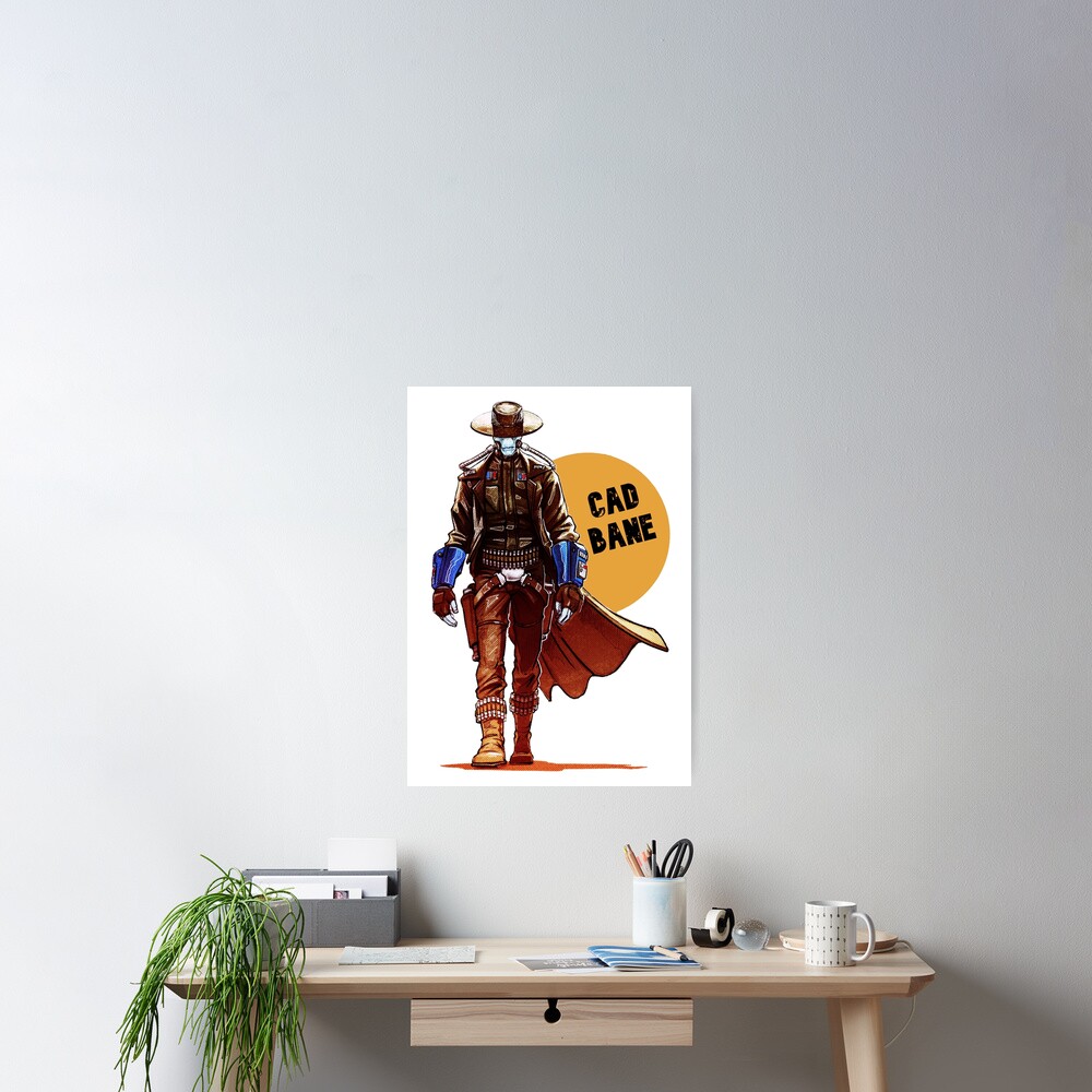"Cad bane character" Poster by ZAKARIASAB | Redbubble