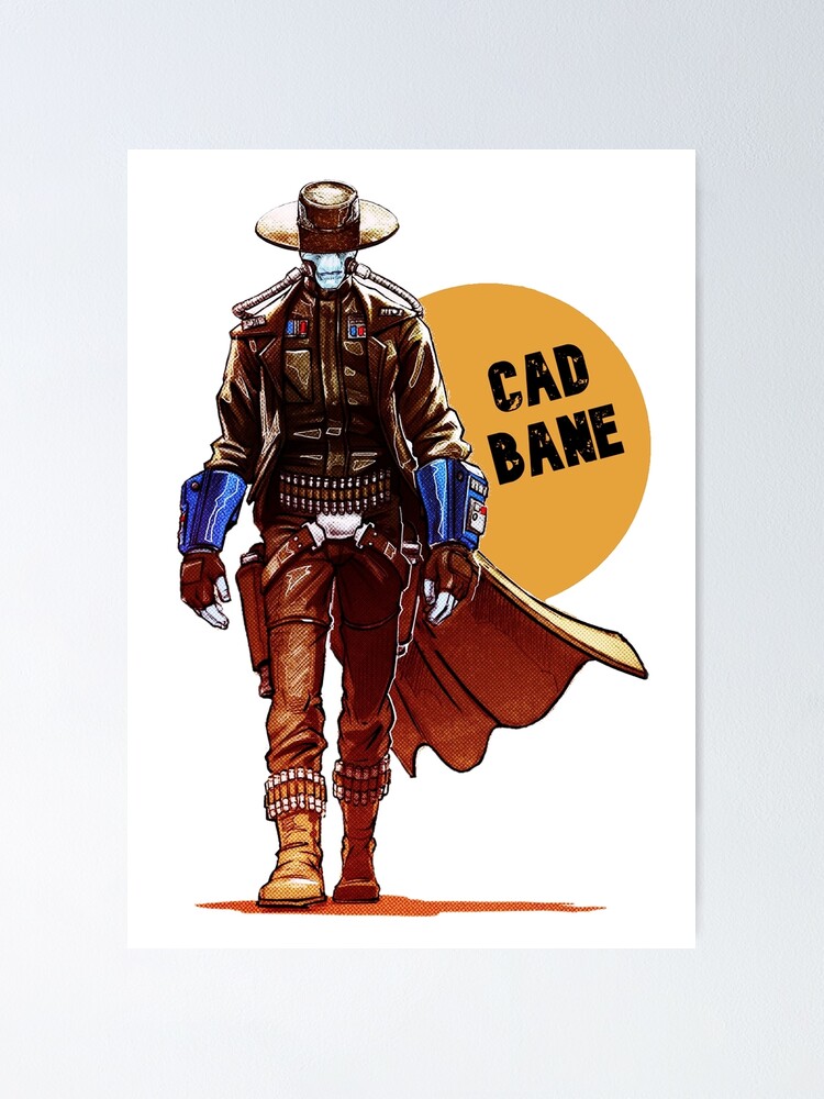 "Cad bane character" Poster by ZAKARIASAB | Redbubble
