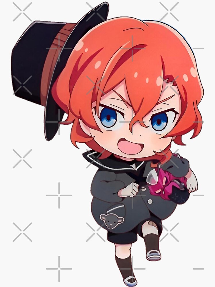 "Baby Chuuya" Sticker by akulikestea | Redbubble