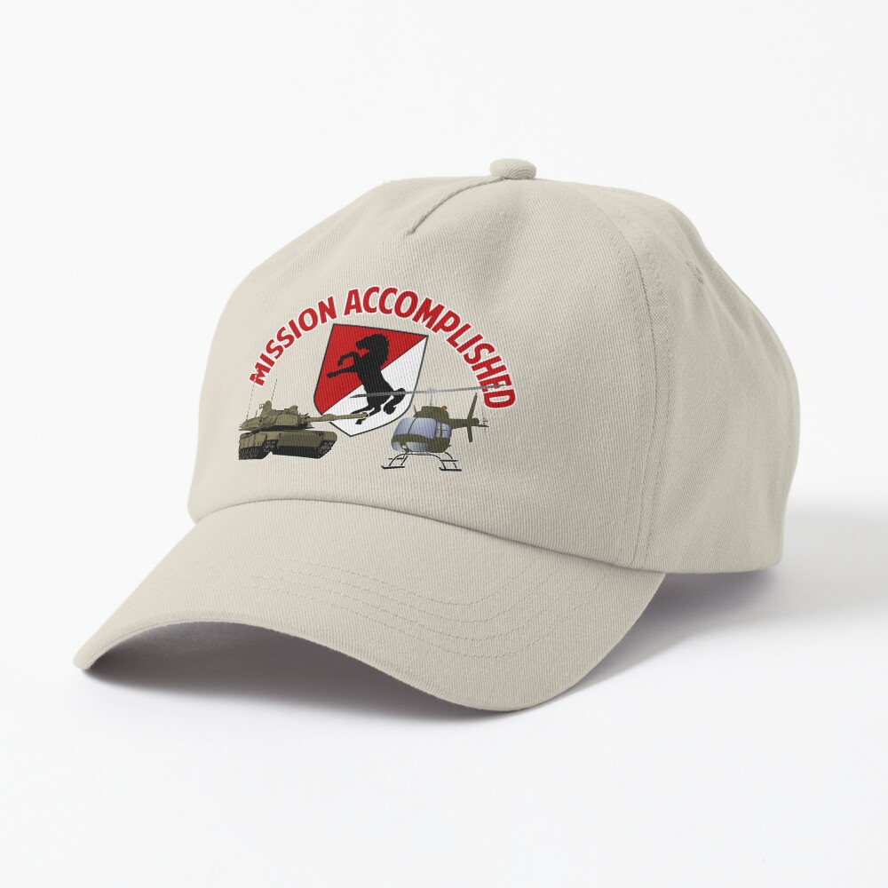 "11th ACR - Mission Accomplished" Cap for Sale by MilitaryVetShop ...