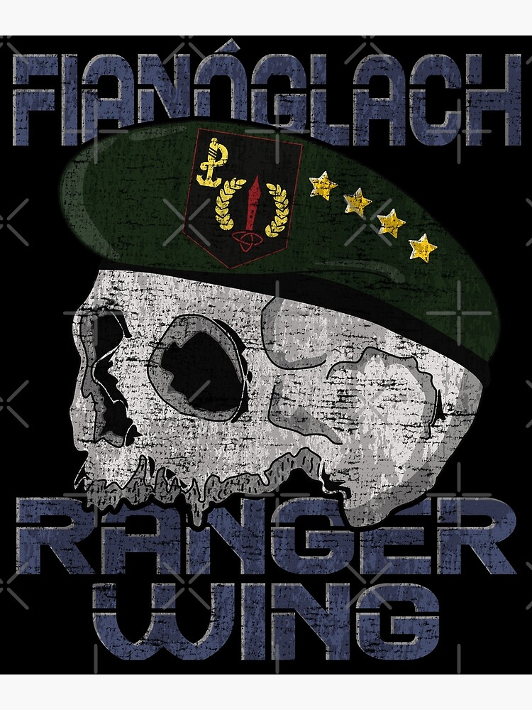"Irish Army Ranger Wing Fianoglach Ireland Army #1918" Poster for Sale ...