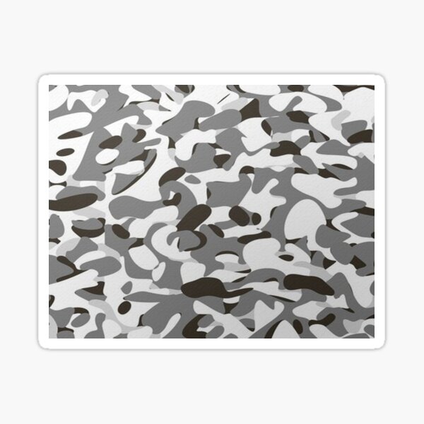 "winter camo" Sticker by TheMilitaria | Redbubble