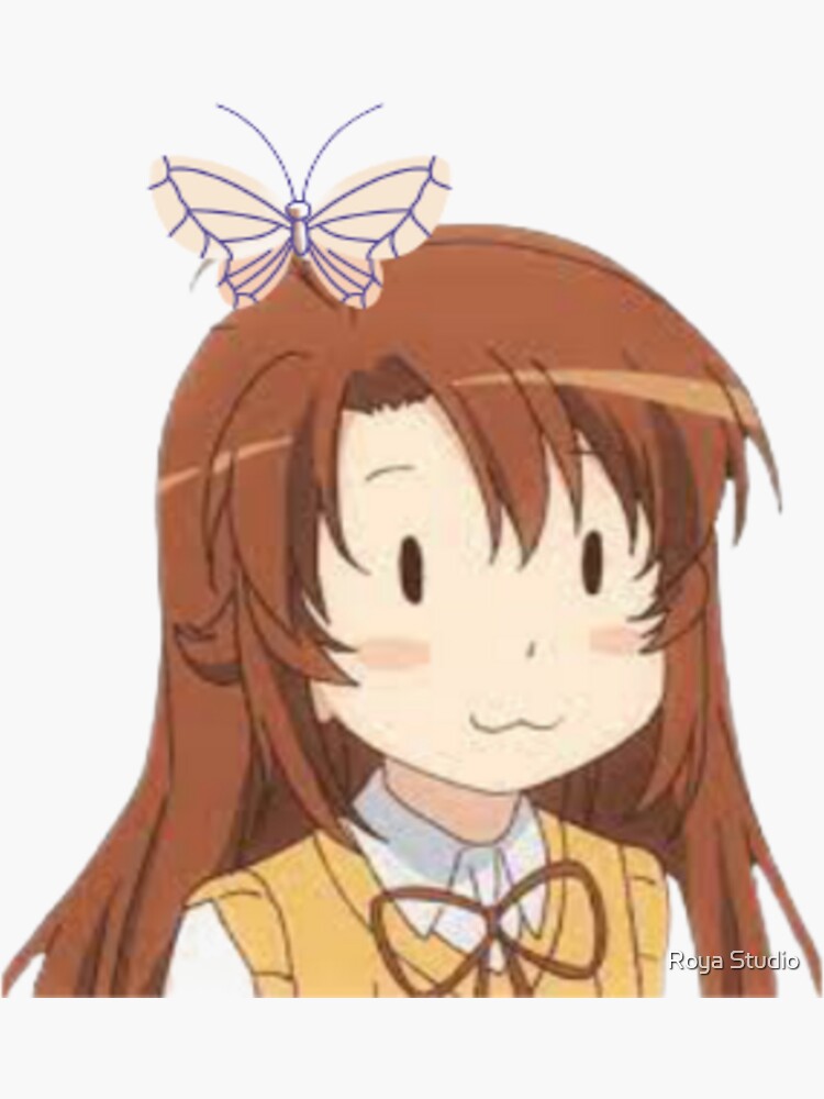 "Cute Anime Nod" Sticker by ArtistPandas | Redbubble