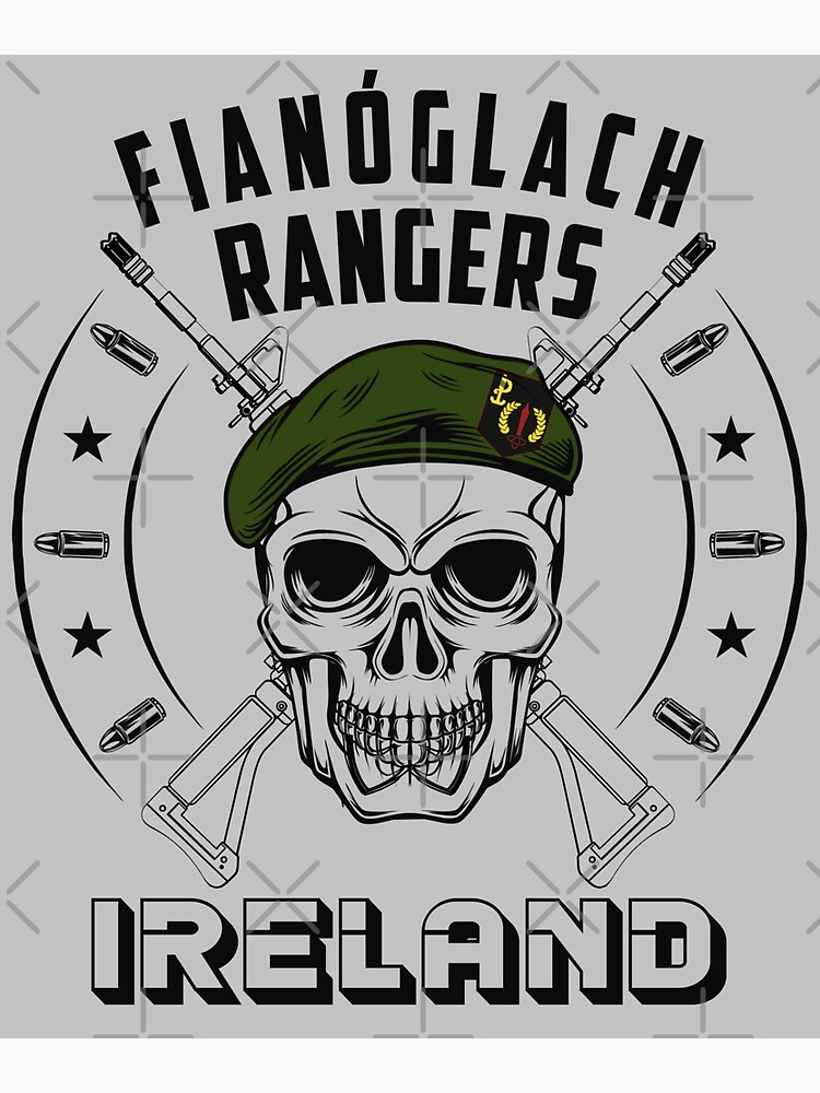 "Irish Army Ranger Wing Fianoglach Ireland Army #1919" Sticker for Sale ...