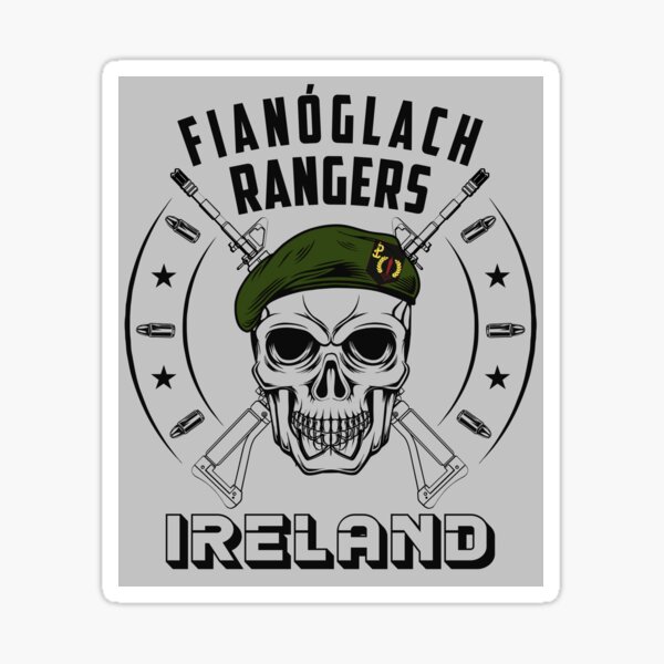 "Irish Army Ranger Wing Fianoglach Ireland Army #1919" Sticker for Sale ...