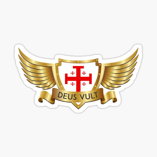 Deus Vult Stickers | Redbubble