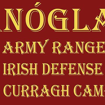 "Irish Army Ranger Wing Fianoglach Ireland Army #1917" Essential T ...