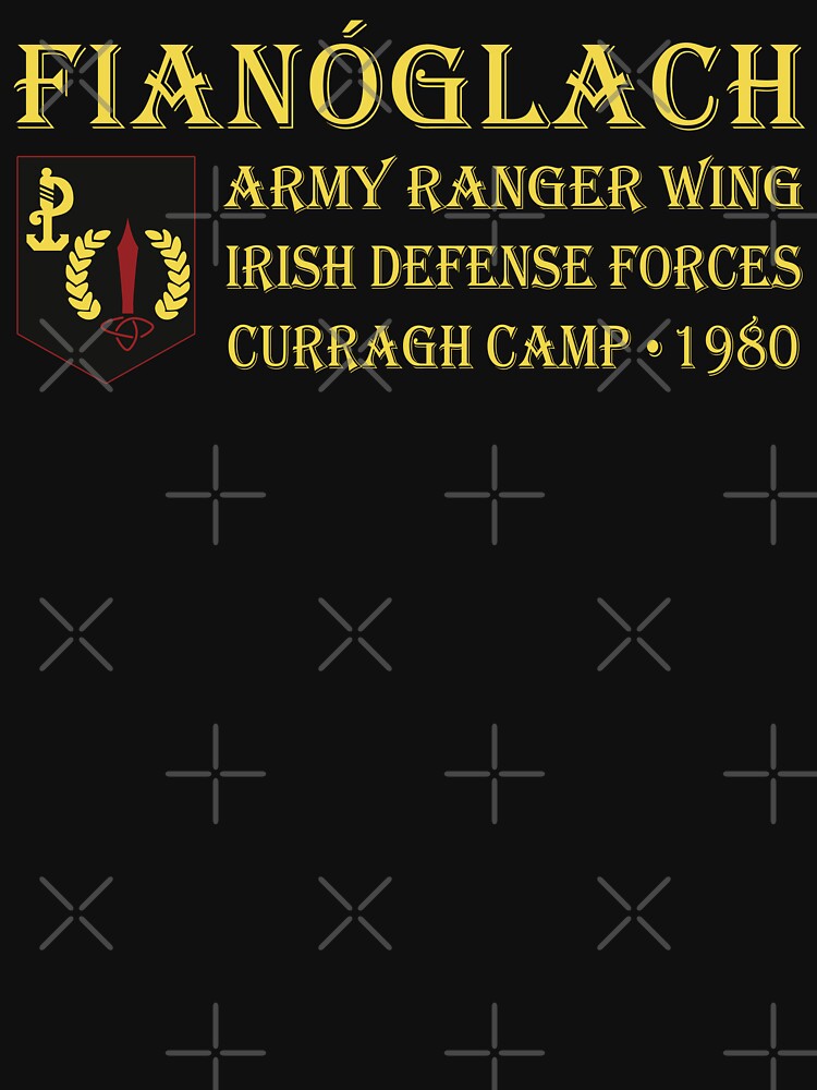 "Irish Army Ranger Wing Fianoglach Ireland Army #1917" Essential T ...