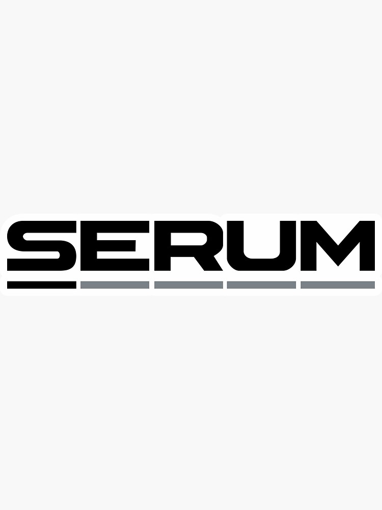 "Serum Logo" Sticker for Sale by JesseHufstetler | Redbubble