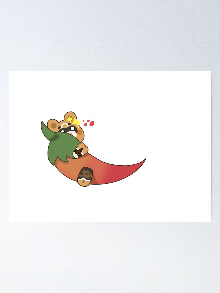 "Genshin Impact Xianling Guoba Sticker" Poster for Sale by gellysbean ...