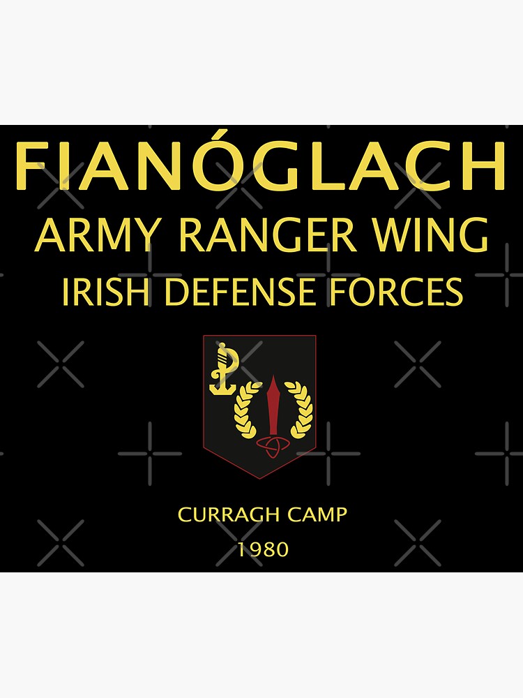 "Irish Army Ranger Wing Fianoglach Ireland Army #1916" Sticker by Rare ...