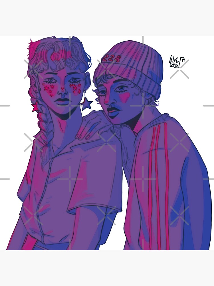 "giorno and mista" Sticker by shmyga | Redbubble