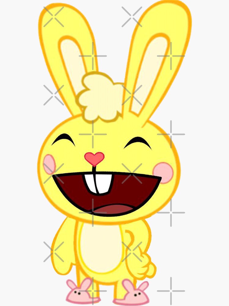 "Cuddles - Happy Tree Friends " Sticker by OtakuEmporium | Redbubble