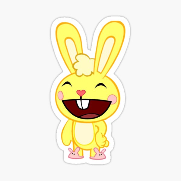 "Cuddles - Happy Tree Friends " Sticker by OtakuEmporium | Redbubble