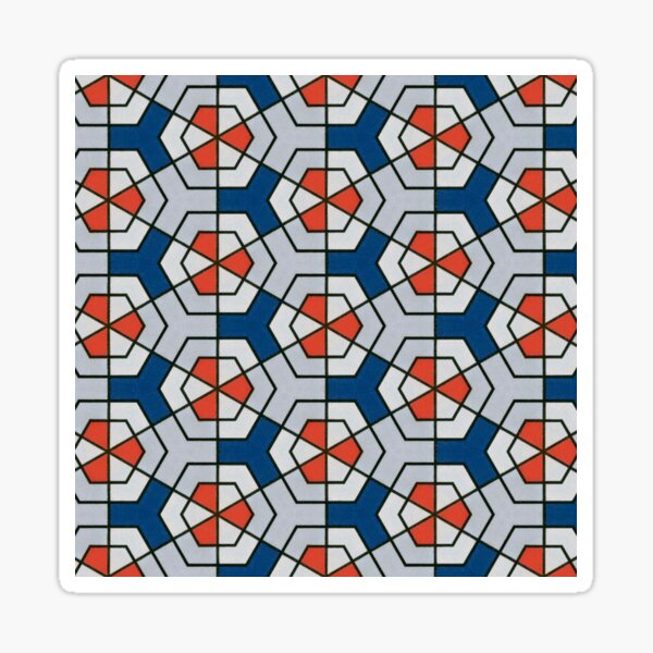 "White, red and blue triangle pattern (triangle pattern art, triangle ...