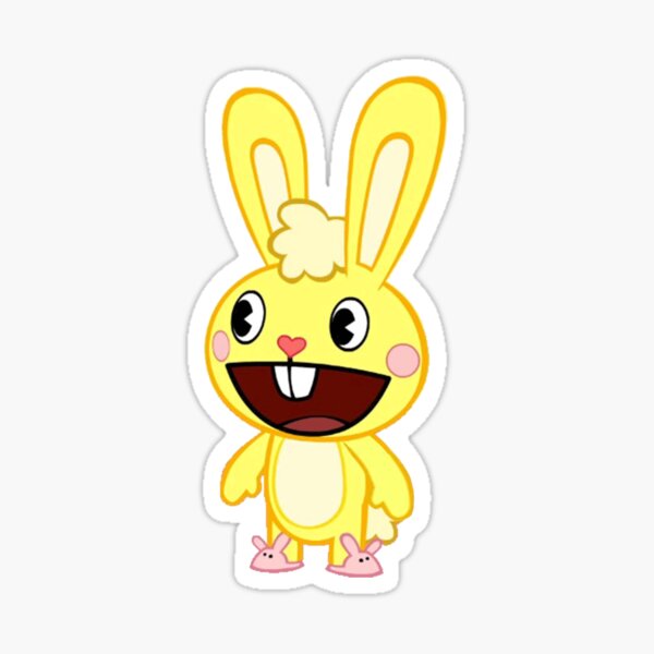 "Cuddles - Happy Tree Friends " Sticker by OtakuEmporium | Redbubble
