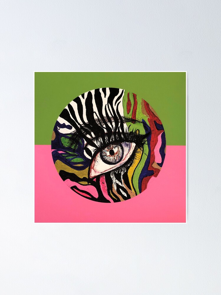 "One Eyed Lady l" Poster for Sale by QArtXchange | Redbubble