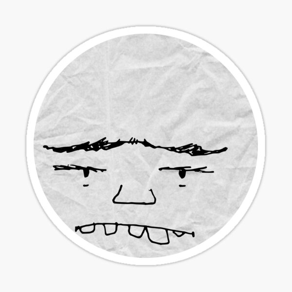 "Face Stickers . Collectible stickers of all sorts of faces." Sticker ...