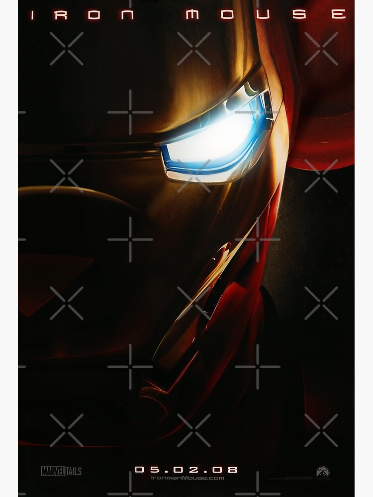 "Iron Mouse Movie Poster" Poster for Sale by 13thFloorDesign | Redbubble