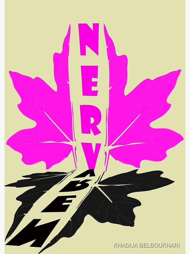 " Nerv simple logo" Poster by Khadija1987 | Redbubble