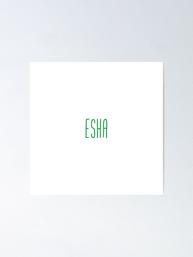 "ESHA (Emerald Green) - Indian Names - South Asian Names - Desi Names ...