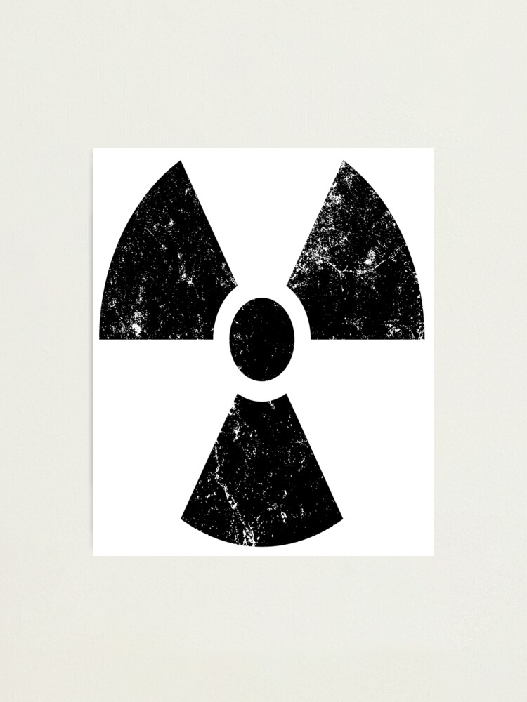"Nuclear Symbol, Nuclear Logo" Photographic Print for Sale by ...