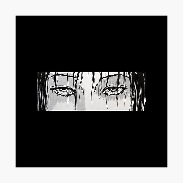 "Tomie eyes Junji Ito Manga" Photographic Print for Sale by --Thibeau ...