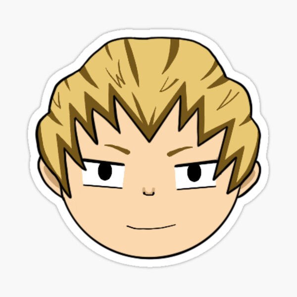 "Cute Mashirao Ojiro" Sticker by mads-eve | Redbubble