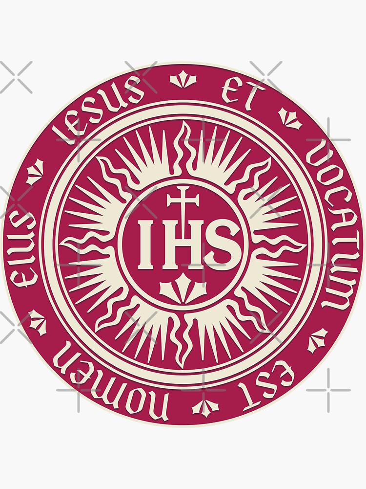 "Society of Jesus Simbol, Jesuits, IHS, Saint Ignatius of Loyola ...