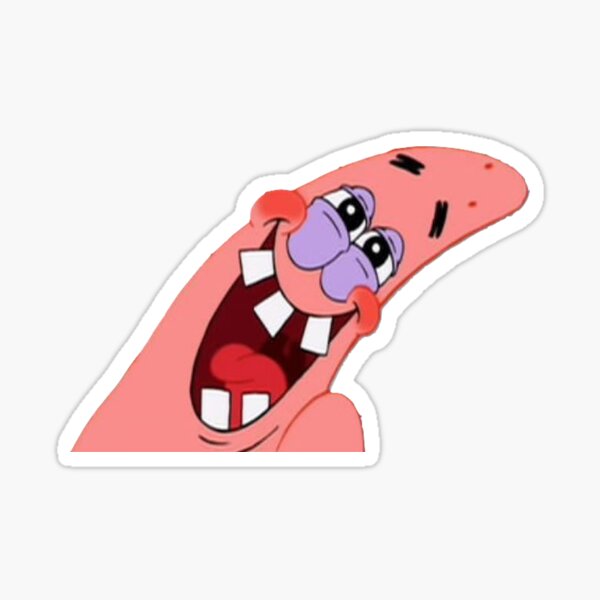"Patrick" Sticker by svampwolf | Redbubble