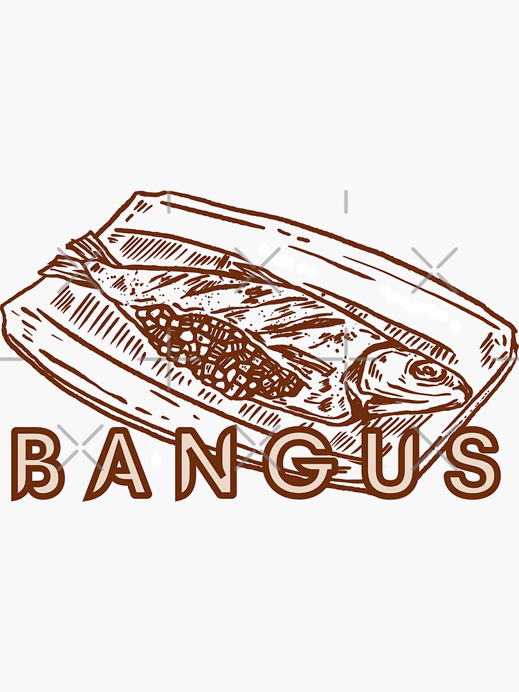 "Bangus (Milkfish)" Sticker by DastardLee | Redbubble
