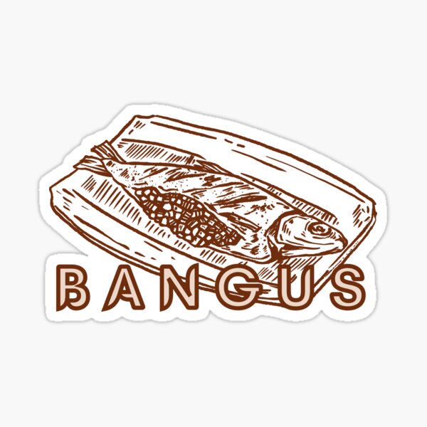 "Bangus (Milkfish)" Sticker by DastardLee | Redbubble