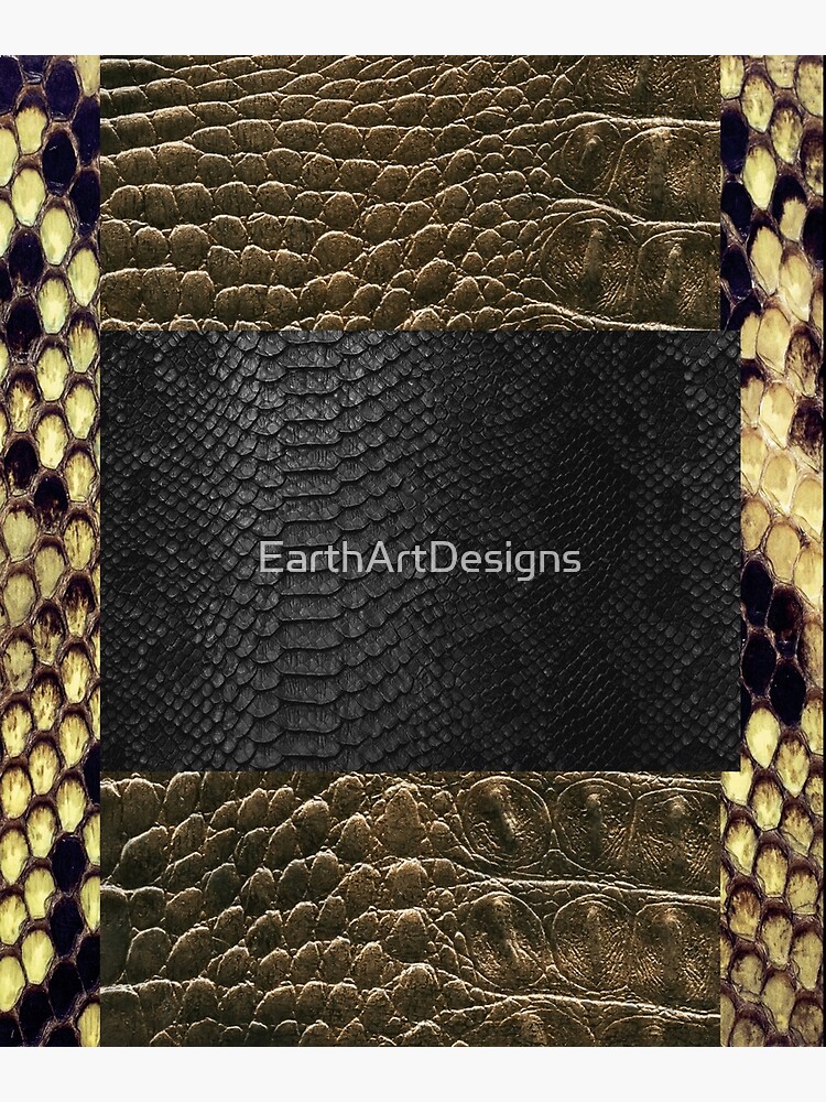 Póster «Diseño de foto de textura de moda de pieles de serpiente» de ...