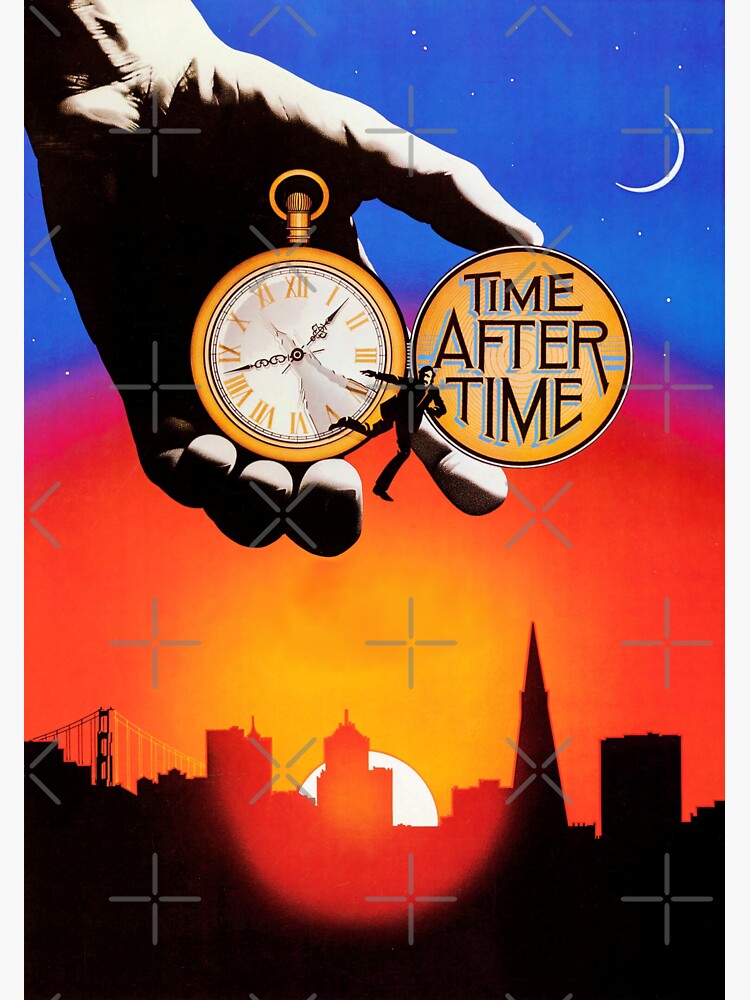 "TIME AFTER TIME 1979 CULT CLASSIC SCIENCE FICTION MOVIE!" Sticker for ...