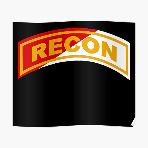 "Recon Tab - Cav Scout colors" Poster for Sale by SoupSandwitch | Redbubble