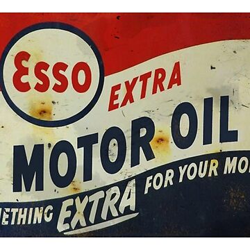 "Esso Vintage sign" Sticker for Sale by Ploxd | Redbubble