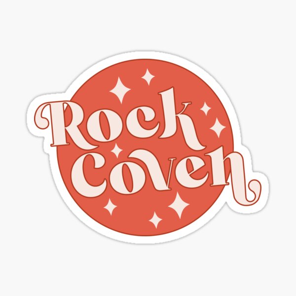 "Rock Coven" Sticker by courtneysummer | Redbubble