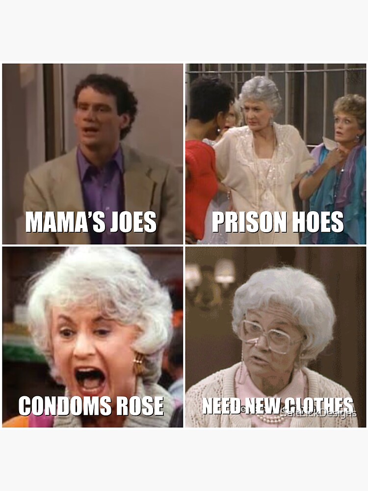 "Golden Girls Meme" Sticker by SaltLickDesigns | Redbubble