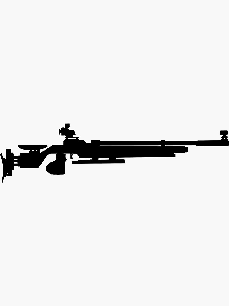 "Air Rifle " Sticker for Sale by ninaschuett | Redbubble